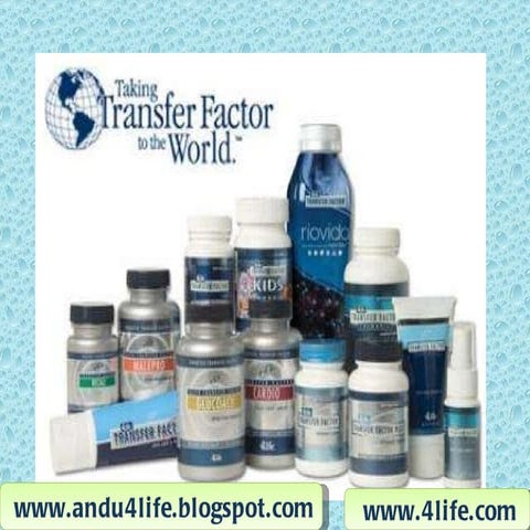 4 Life Transfer Faktor | PPT
