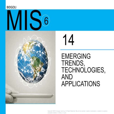 MIS emerging trends and technology applications | PPT