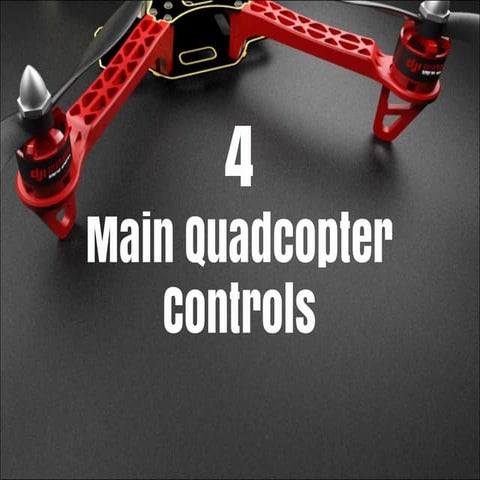 4 main quadcopter controls | PPT
