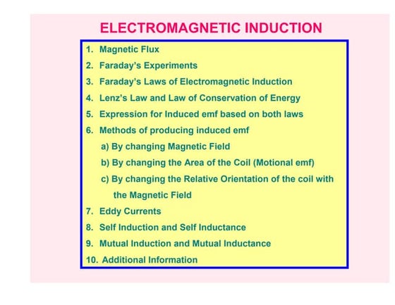 1_ELECTROMAGNETIC_INDUCTION class tenth_10 | PPT | Physics | Science