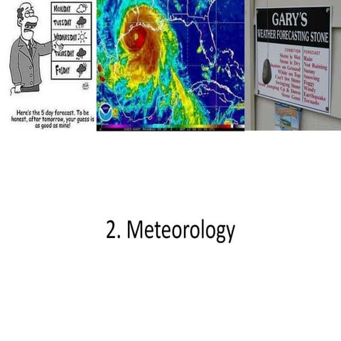 Meteorology lecture for the civil engineering | PPTX