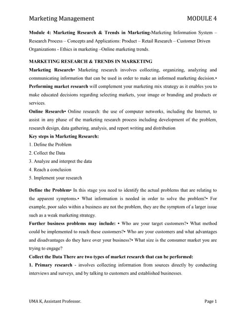 Marketing research ppt | PPT