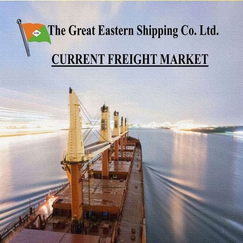 Mr. Paras Chheda GESCO - Current Freight Market | PPTX