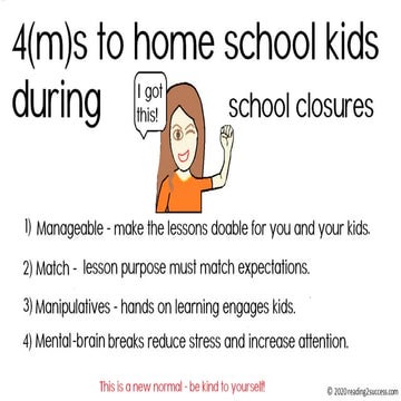 Teaching kids at home during school closures | PPTX | Science