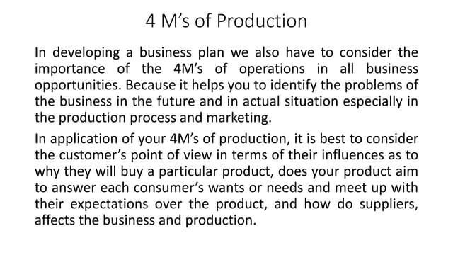 4MS OF PRODUCTION AND BUSINESS MODEL.pptx