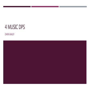 4 music dps | PPT