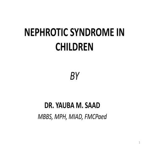 Comprehensive Lecture on Acute Glomerulonephritis in Children ...