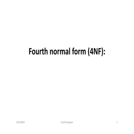 4NF & 5NF.pdf