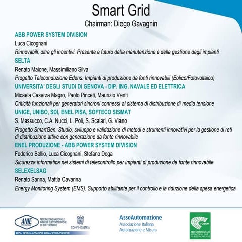 Smart grid 4 novembre | PPT