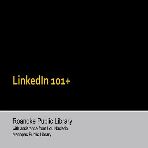 Linkedin | PPT