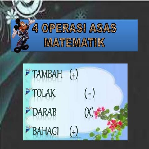 4 operasi asas | PPTX