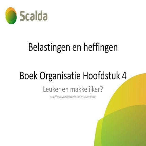 4 organisatie hfts 4 belastingen en heffingen | PPTX
