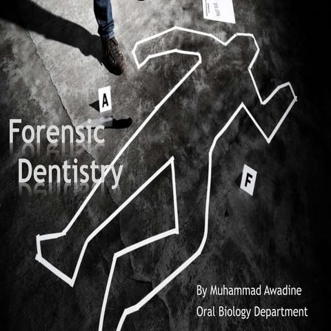 Forensic dentistry | PPTX
