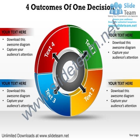 Circular wheel diagram ppt slides presentation diagrams templates | PDF