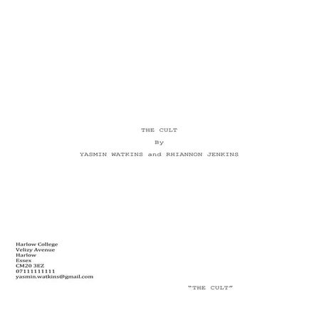 4 page script | DOCX