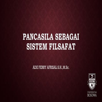 Pemikiran pancasila menurut tokoh notonagoro pend.pancasila naufal ...