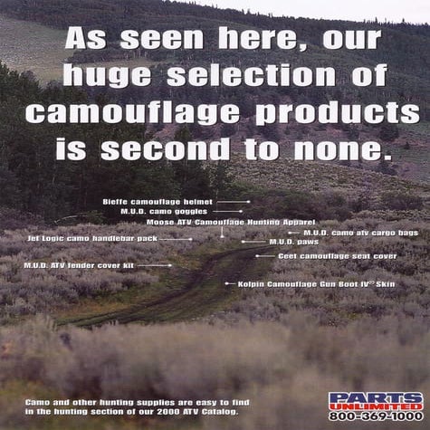 Parts Unlimited Camo B2B Print Ad | PDF
