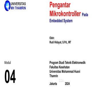 mikrokontroller versus mikroprosesor, .. | PDF