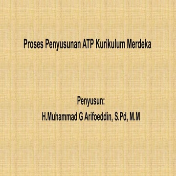 #Penyusunan TP-ATP dalam Implementasi Kurikulum Merdeka.pptx