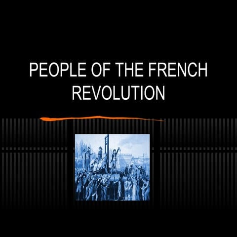 people of the french revolution | PPT | Religion & Spirituality
