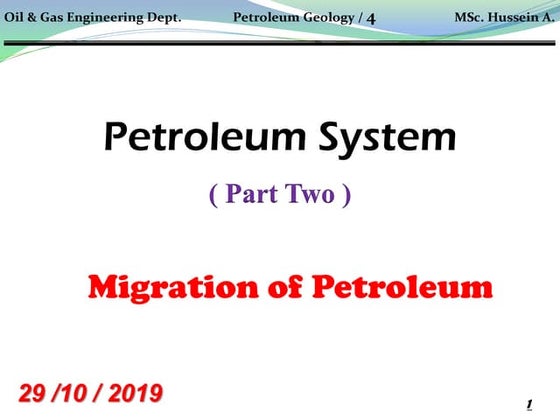 Petroleum traps | PPT | Geology | Science