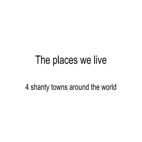 4 Places, 4 Families | PPT