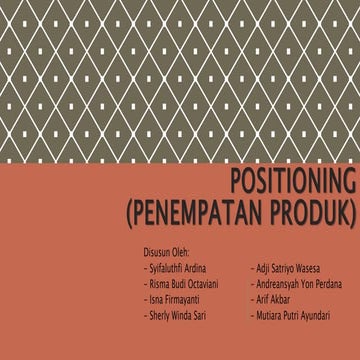 positioning | PPTX