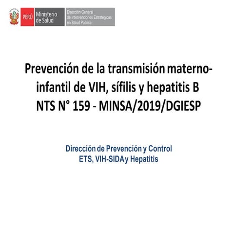 4° PREVENCION TRANSMISION VERTICAL INF.T.S | PDF