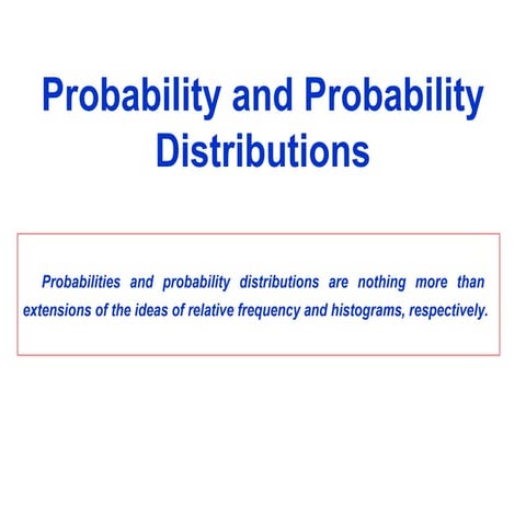 4 Probability and probability distn.ppt biostatistics | PPT