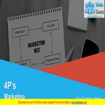 4Ps Of Marketing PowerPoint Presentation Slides | PDF