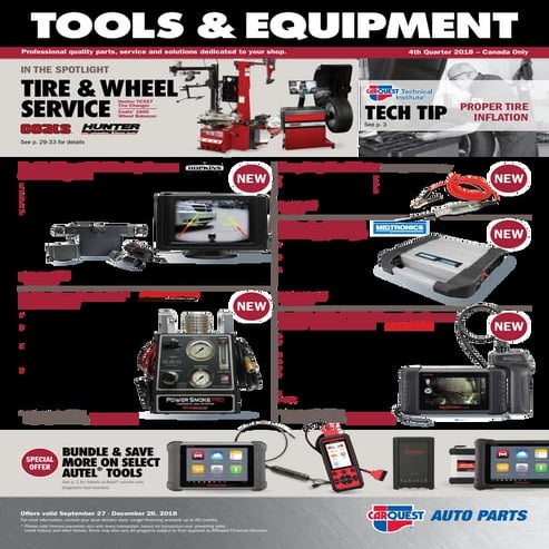 Auto Tools Fyler – CarQuest – DTAuto.ca – Q4 2018 | PDF