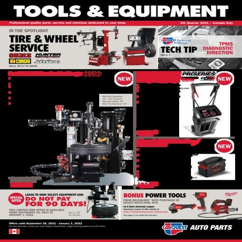 Auto Tools Fyler – CarQuest – AutoBarn.ca | PDF