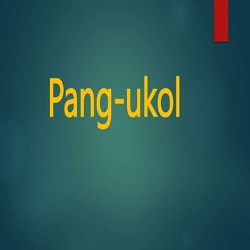 Pang Ukol | PPTX