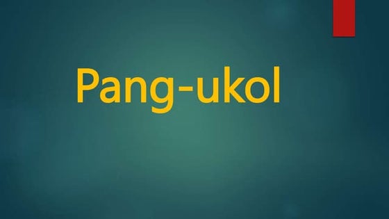 Pang Ukol | PPTX
