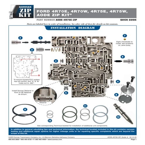 4r75w Ford instalaciones diagramas sonn | PDF
