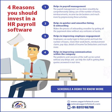 4 reasons you should invest in a hr payroll software | PDF