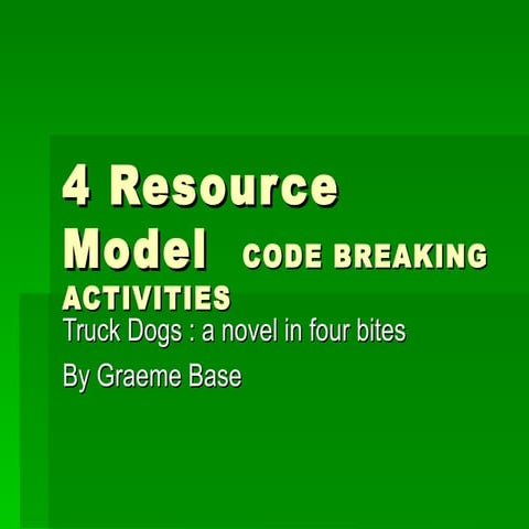 4 resource model code breaker | PPT