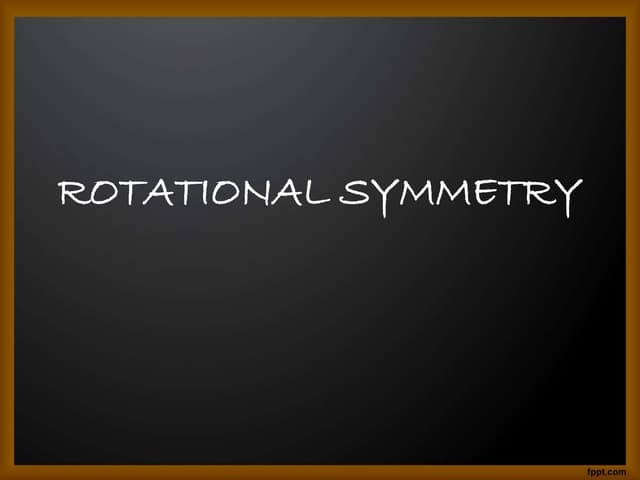 Symmetry Presentation By Sharanya | PPT
