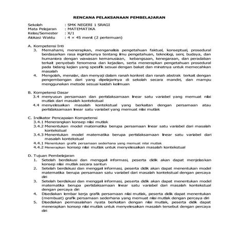 4 rpp nilai mutlak | DOCX