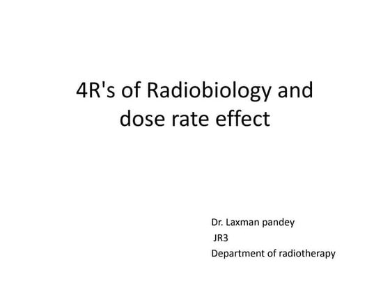5 rs radiotherapy | PPTX | Cancer | Diseases and Conditions