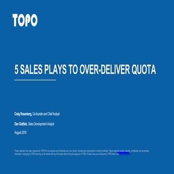 Sales Plays to Exceed Quota and Close Out This Year Strong | PPT