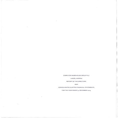 Computer Warehouse Group Annual Report 2014 | PDF