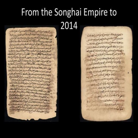 4 Songhai Empire to the 21st century Su2014 | PPTX