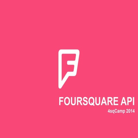 Einführung in die @4sqapi | PPT