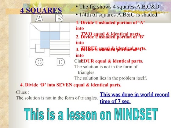 4 squares | PPT