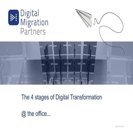 4 stages of digital transformation @ the office | PPT