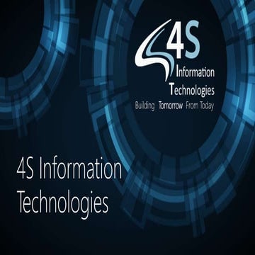 4S Information Technologies | PPT
