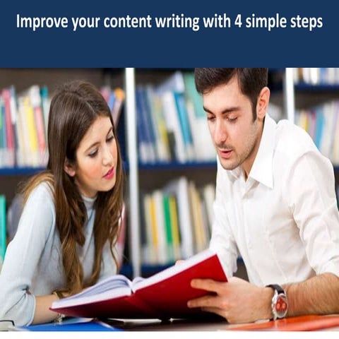 4 steps for content writing | PPT