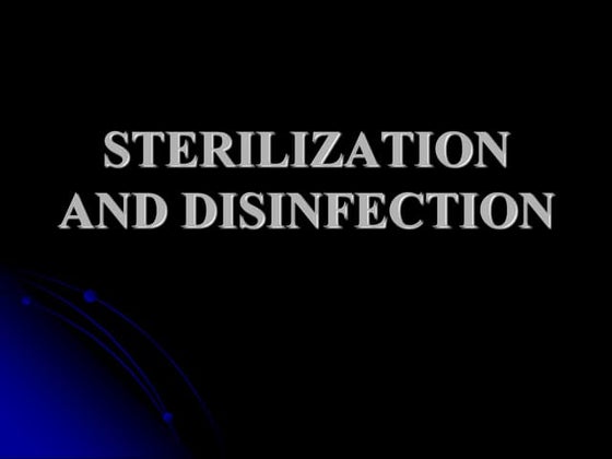 Sterilization | PPTX