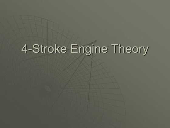 4 Stroke Diesel Engine | PPTX